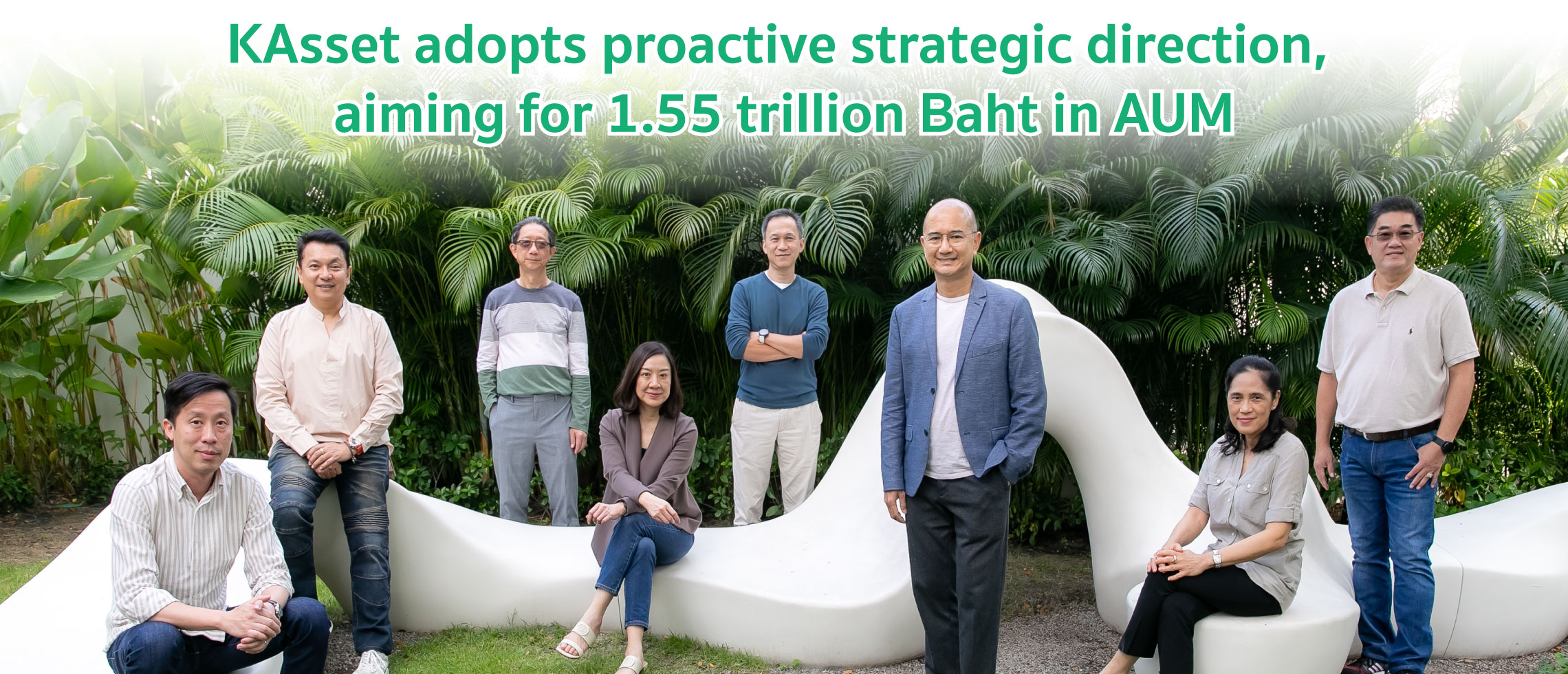 KAsset adopts proactive strategic direction, aiming for 1.55 trillion Baht in AUM while setting ...